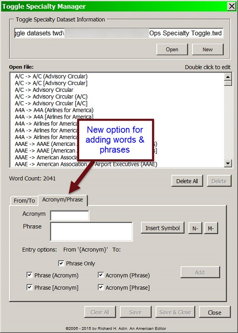 Edittools: The Toggle Word Macro